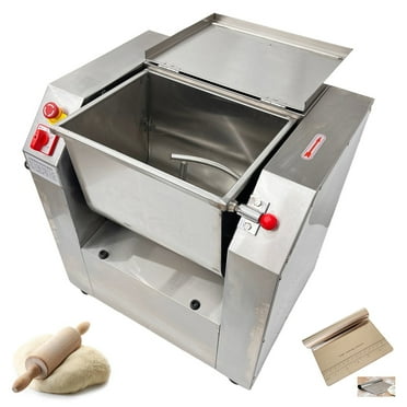 Techtongda 15kg Commercial Electric Dough Mixer Flour Mixing Machine Kneading Capacity 30 QT ...