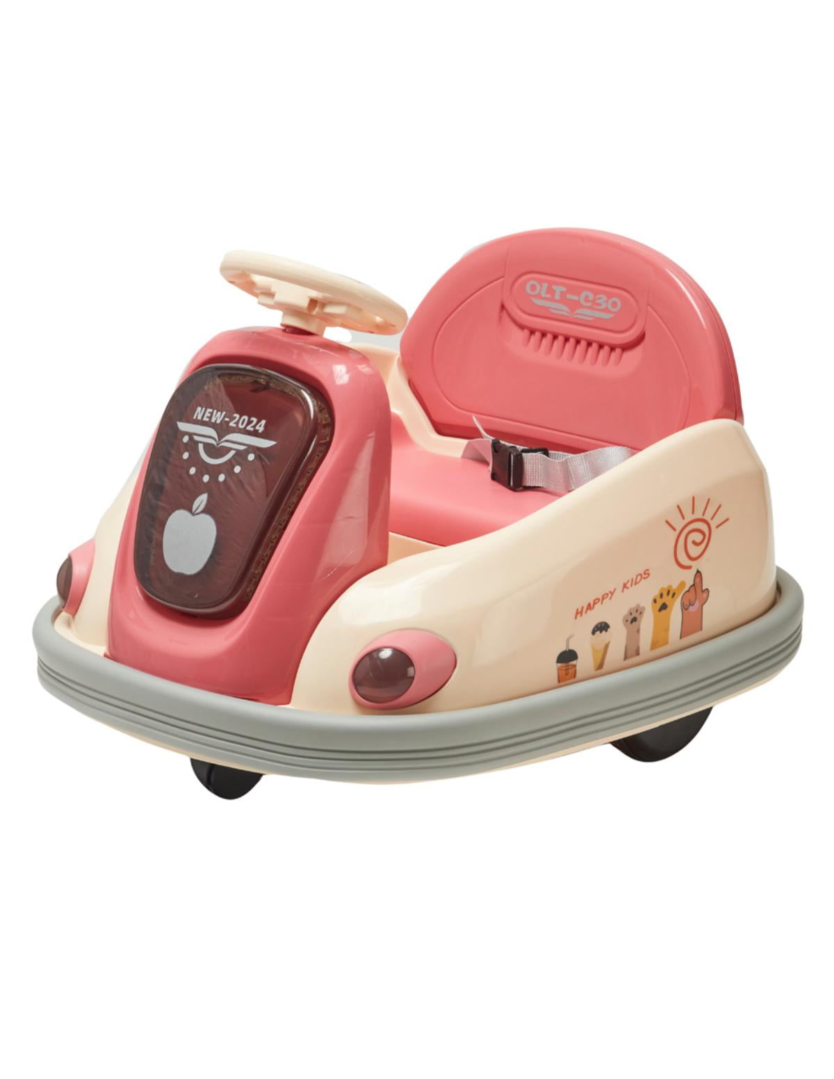 Montable Electrico Denco Toys Crash Rosa Con Control Remoto | Walmart ...