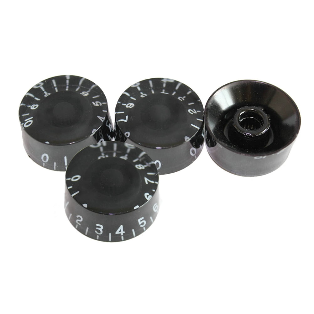 Buy TINKSKY 4 PCS/ Set Round Guitar Knobs Volume Tone Control Knobs ...