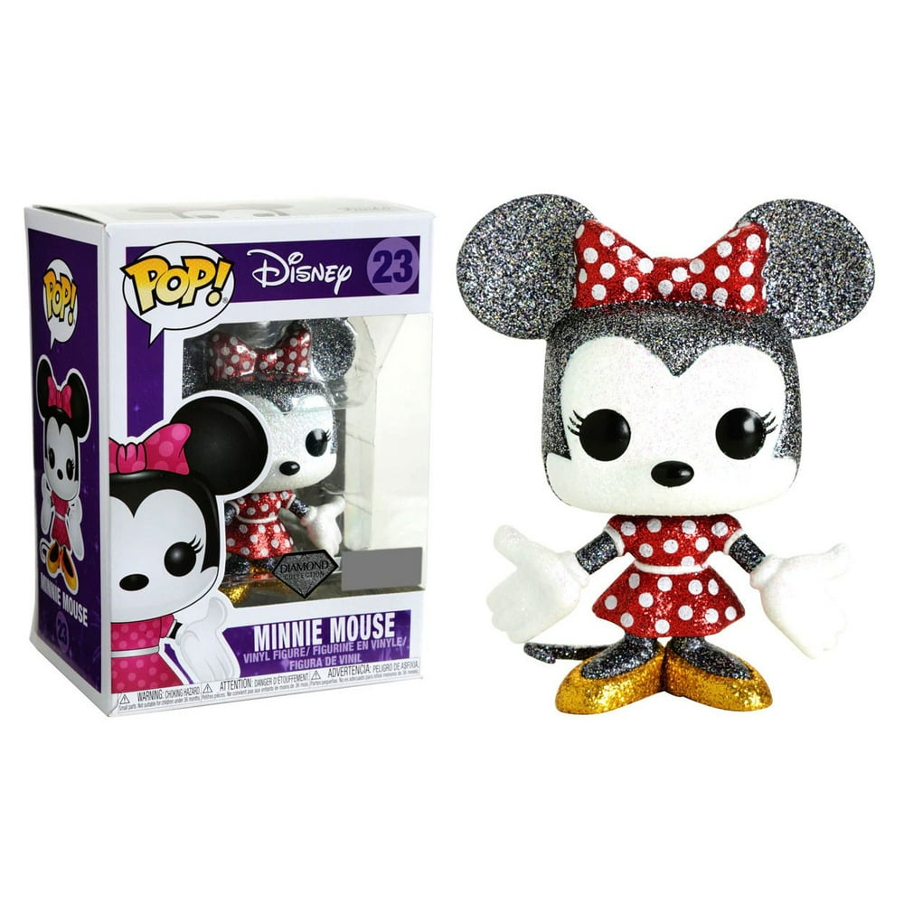 Funko POP! Disney Minnie Mouse Vinyl Figure [Diamond Collection ...