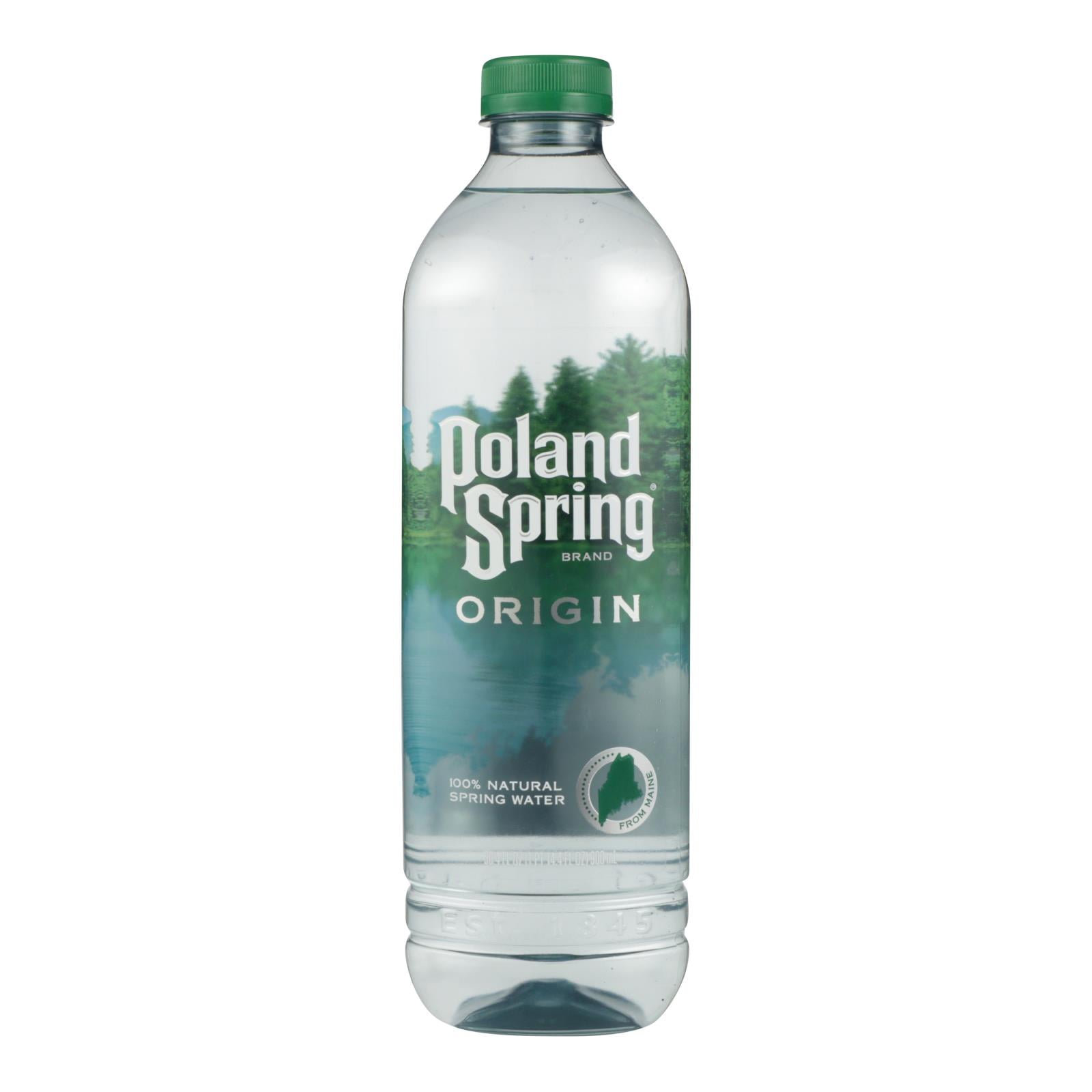Poland Spring Origin Natural Spring Water, 900mL – Walmart Inventory ...