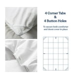 Free Shipping! Delara Lightweight Organic Cotton Duvet Insert - Cooling ...