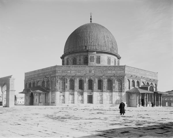 Print: Mosque Of Omar i.e., Dome Of The Rock, circa 1898 - Walmart.com
