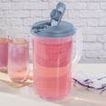 Sterilite, Pitcher, 2 Quart Round Pitcher, Clear Plastic, Flip-top ...