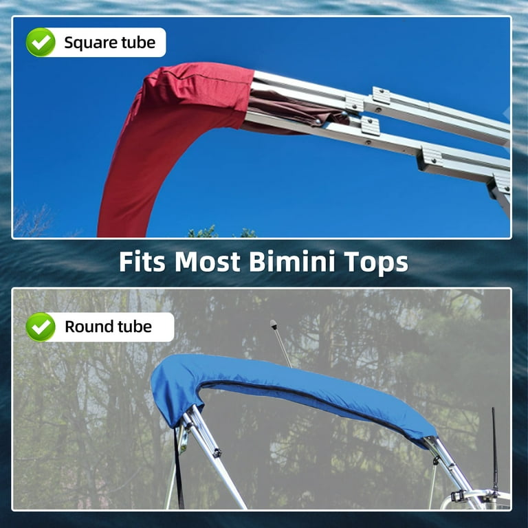 Boat Bimini Top 600D Bimini Top Storage Boot, Storage Boat Cover ...