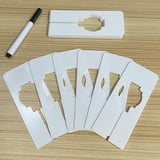 Fairnull 10 Pcs Size Separator Rectangular Size Separator Plastic ...