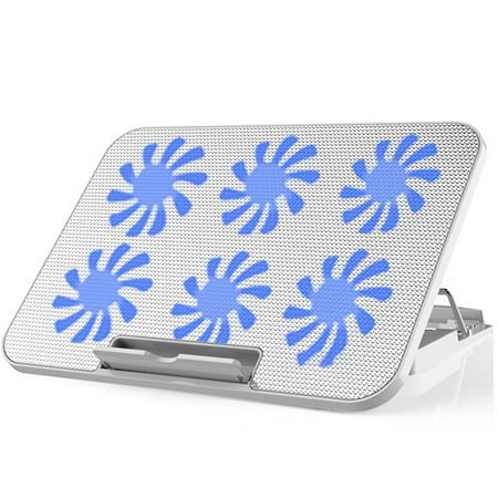 Notebook Computer Cooling Pad, Notebook Computer Radiator with 6 Quiet ...