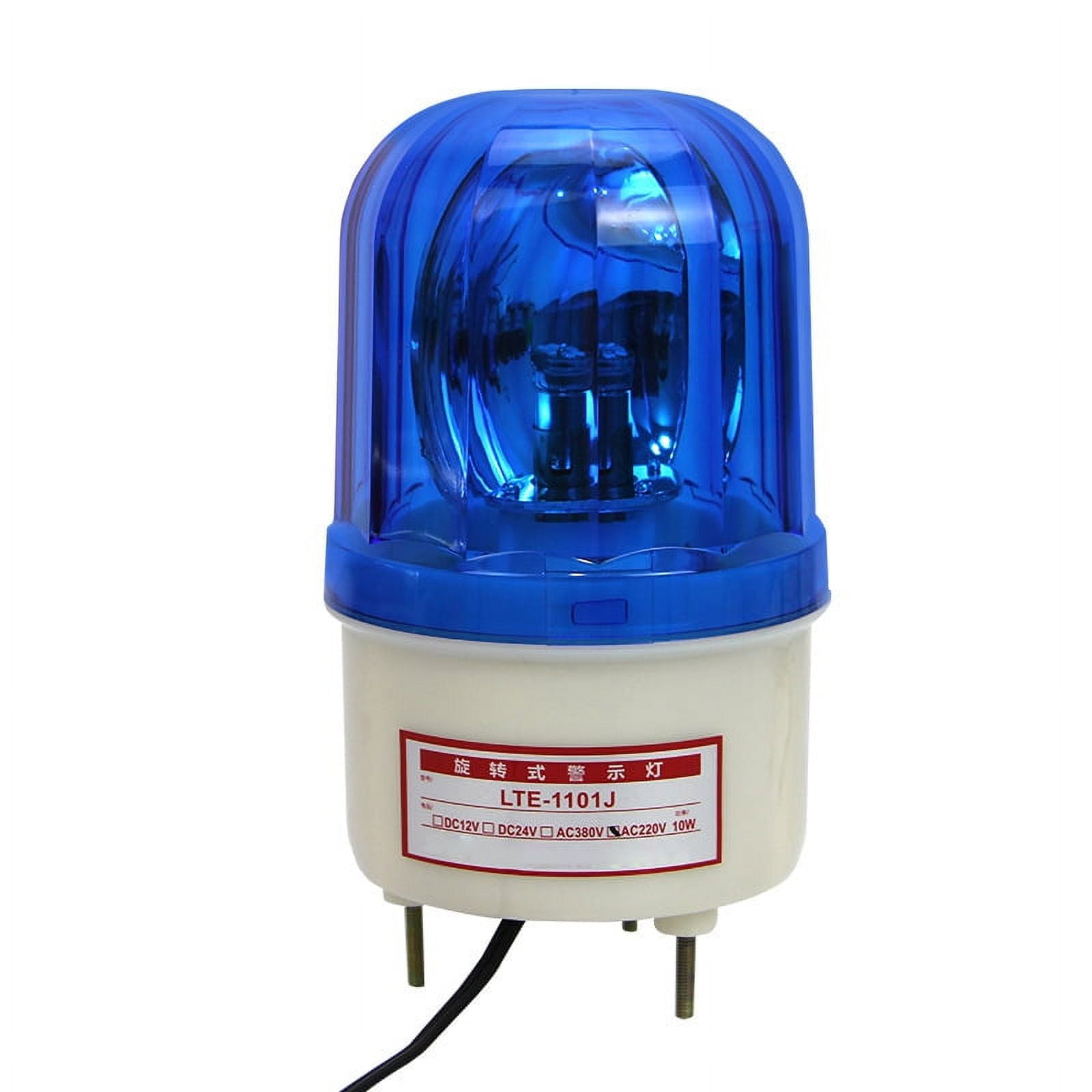 Rotating LED Warning Light 90 DB Sound Waterproof Dustproof Security ...