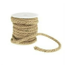ZEONHAK 5/8 Inch x 36 feet Natural Burlap Jute Twine Rope, Extra Thick ...