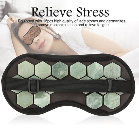 Eyeshade,Natural Jade Stone Germanium Sleeping Eye Mask Sleeping Eye ...
