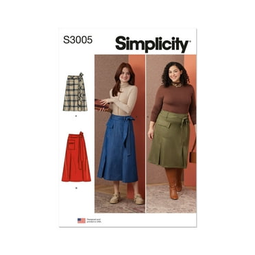 Simplicity Sewing Pattern 9743 -Women's Dresses, Size: W3 (30W-32W-34W ...