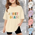 Back To School Shirt Boys Kids Happy Kindergarten 1st Grade Regular Fit ...