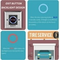 IR Sensor Button, No Touch Door Release Exit Button with Backlight ... IR Sensor Button, No Touch Door Release Exit Button with Backlight ...