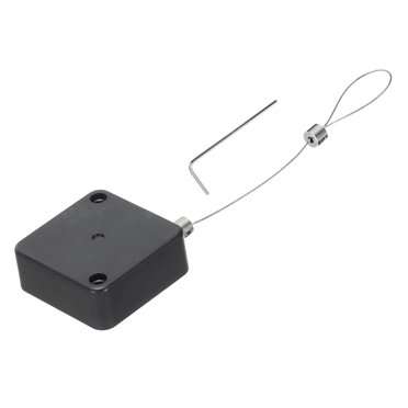 Uxcell Retractable Security Cable Lock,F2 Remote Control Cable Leash ...