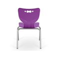 MooreCo Hierarchy 4-Leg Plastic School Chair Purple (53316-1-PURPLE-NA ...