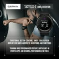 Garmin Tactix 7 GPS Military Smartwatch, AMOLED, TopoActive Maps, Flashlight, Wearable4U Power ...