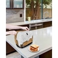 Brown Marble Crack Small Toaster Cover 2 Slice, Kitchen Appliance ...