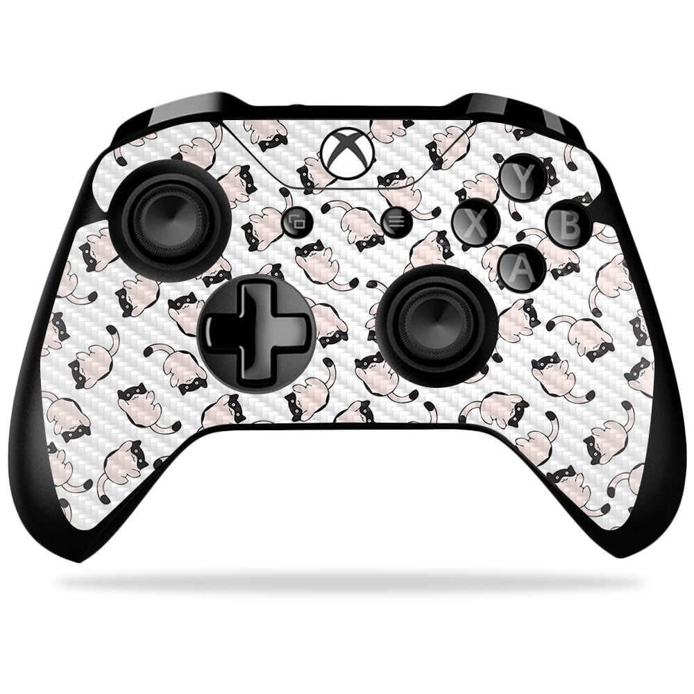 Carbon Fiber Skin Decal Wrap Compatible With Microsoft Xbox One X ...