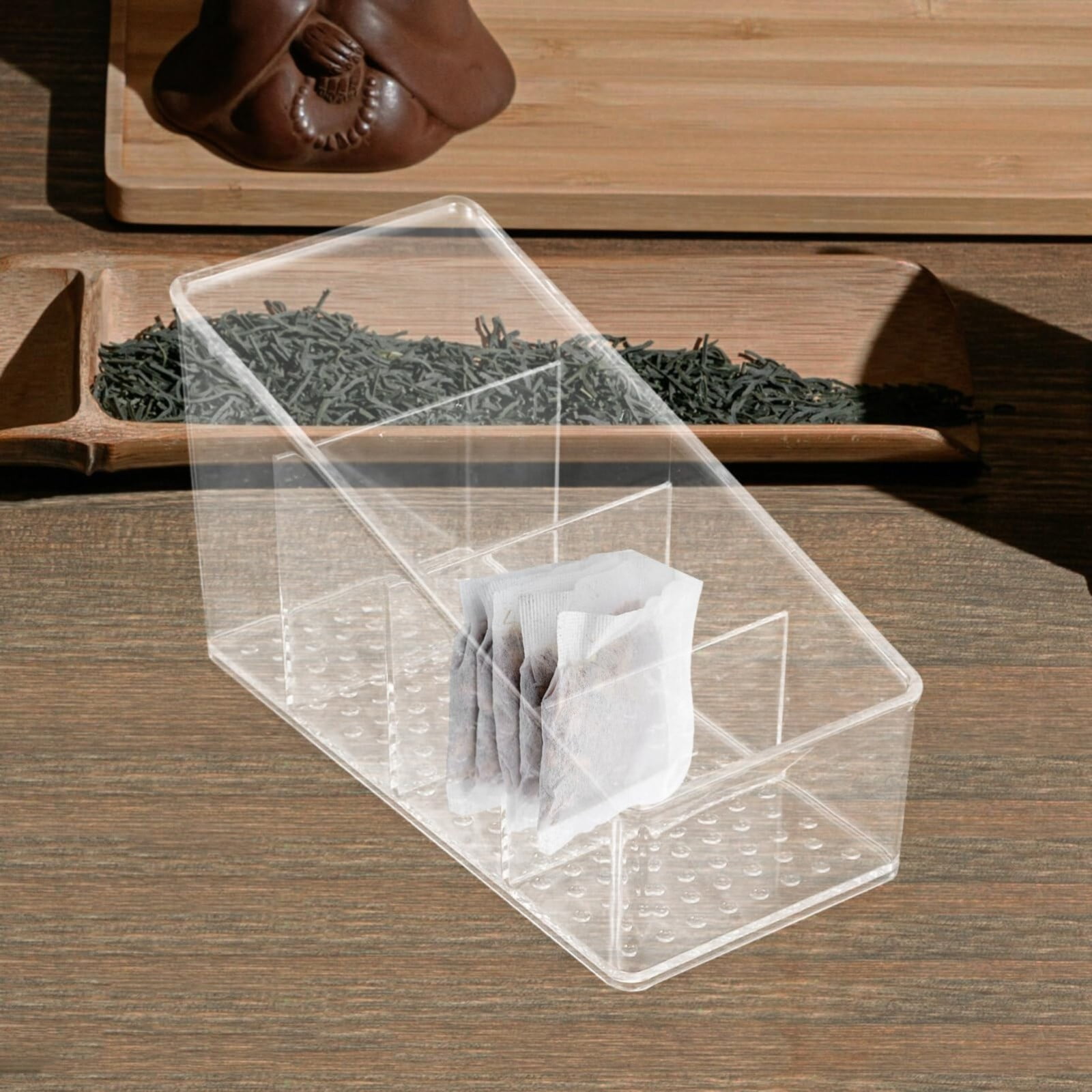 Click here for Oueplloz Tea Bag Organizer  Clear Acrylic Teabag H... prices