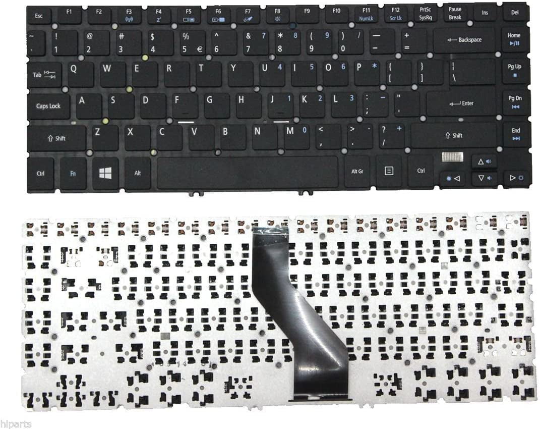 New Laptop Keyboard (Without Frame Non-Backlit) Replacement for Acer ...