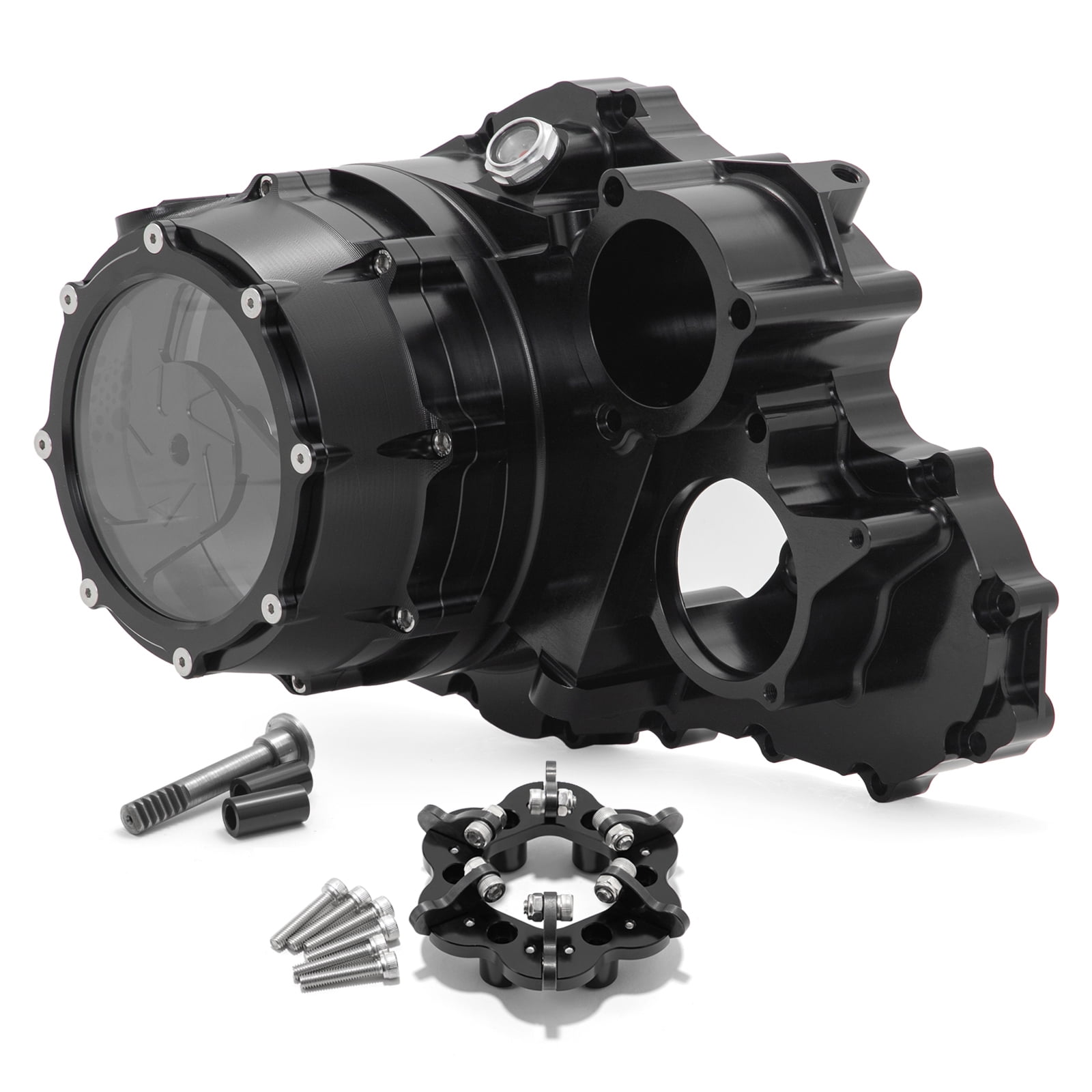 Billet Clear Lock out up Clutch Cover Finger Screws Set for Yamaha ...