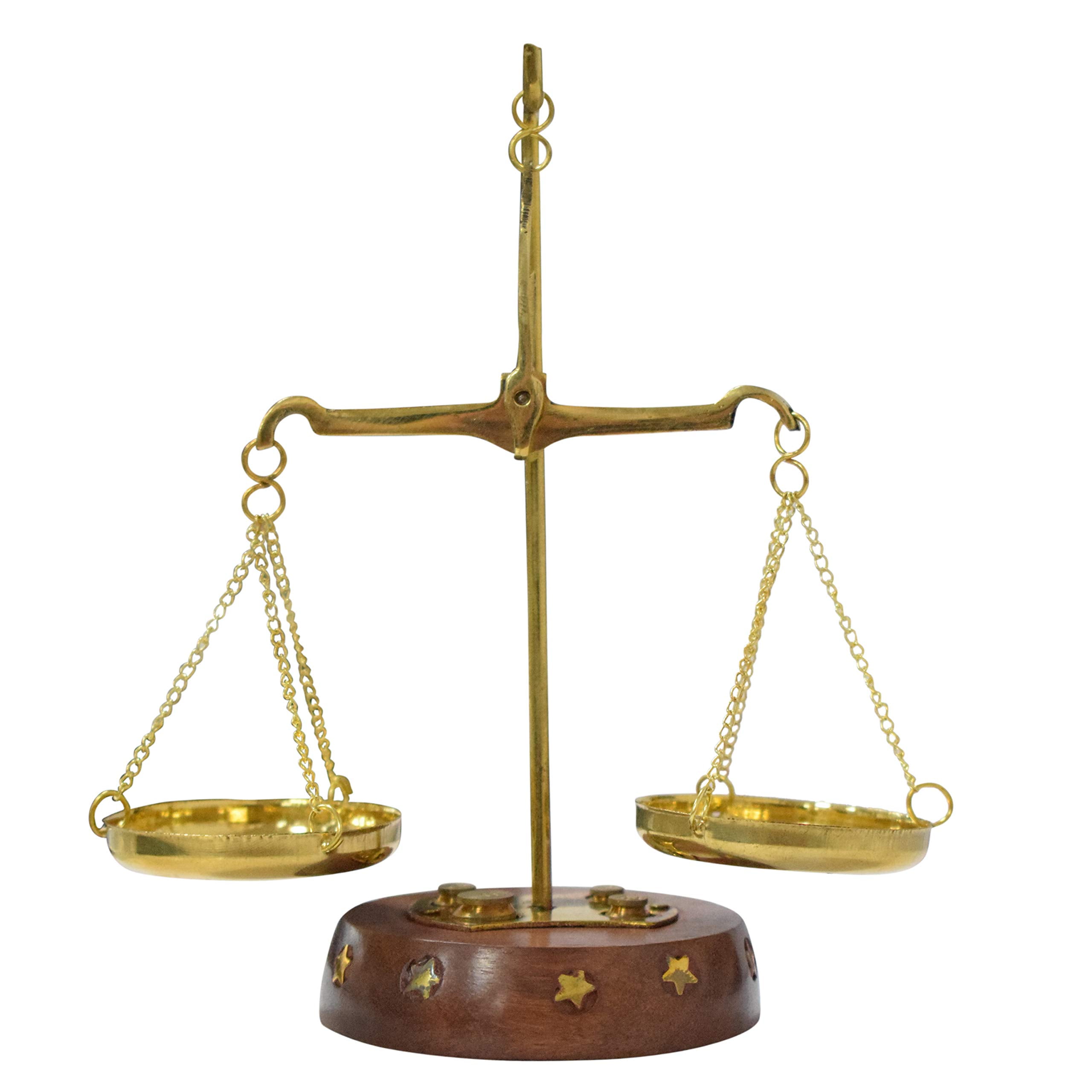 diollo Apothecary Scale Vintage Brass Weight Scale Home Décor Antique ...