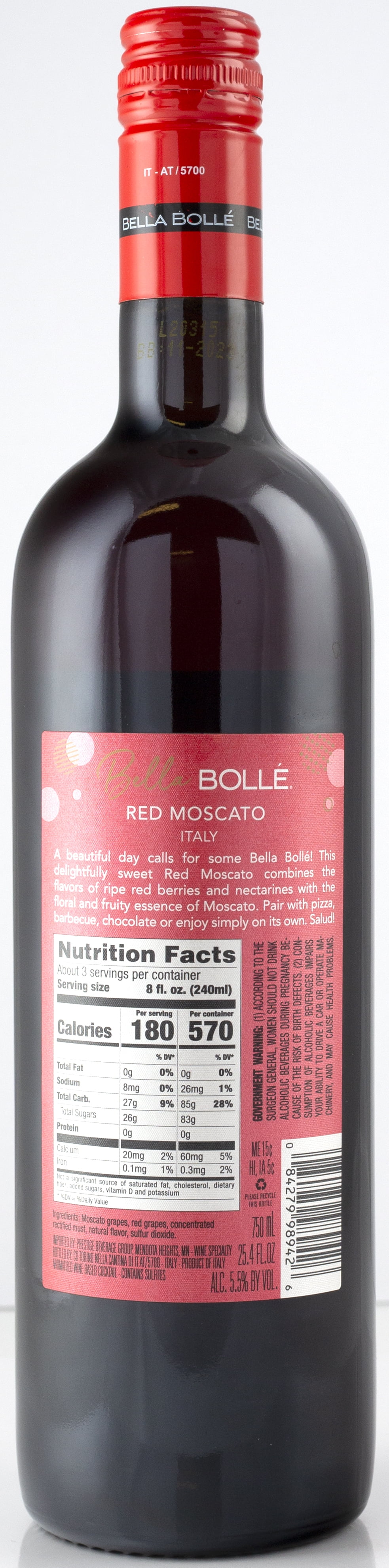 Bella Bolla Moscato