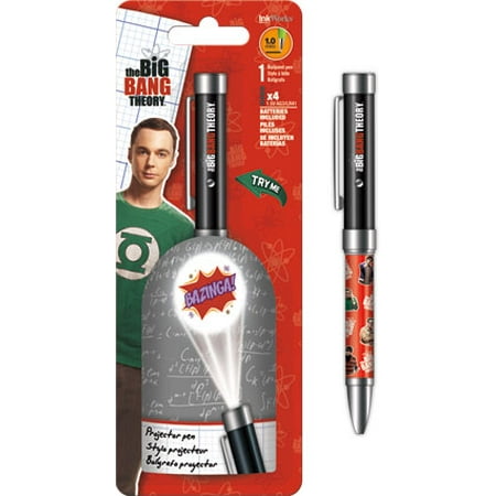 Projector Pen - The Big Bang Theory - Flashlight 1.0mm Ballpoint iw4002 ...