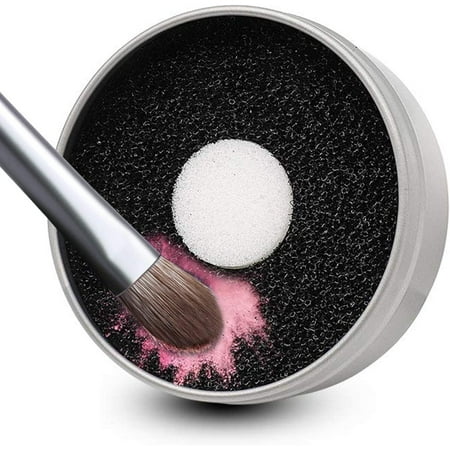 Color Removal Sponge Makeup Brush Cleaning Box, Makeup Brush Quick ...