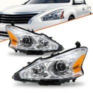 Miumaeov For 2016-2018 Nissan Altima Sedan 1 Pair Halogen Headlights ...