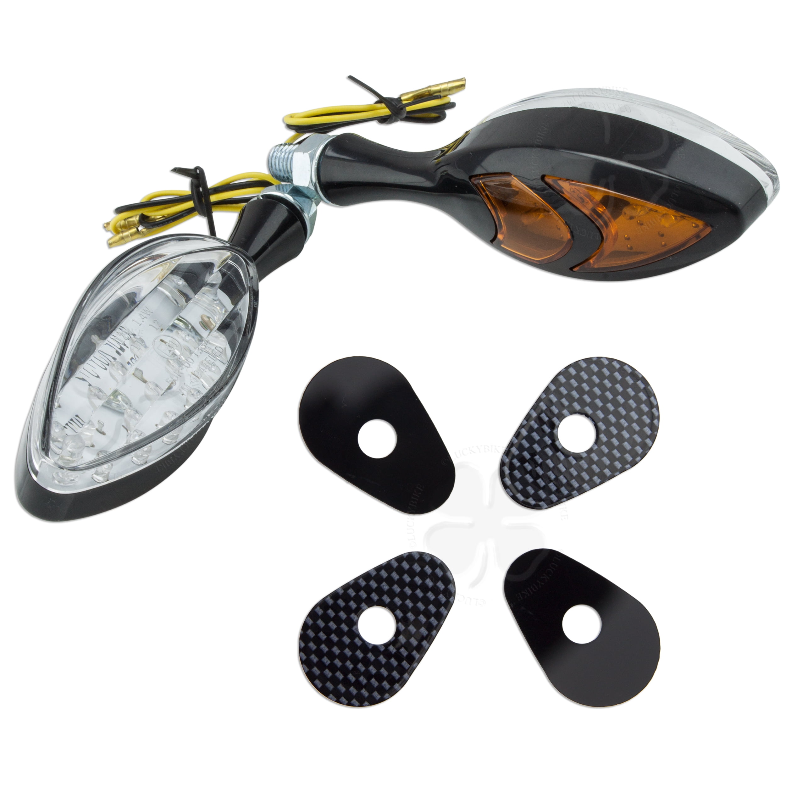 Touring Stalk Turn Signal For Yamaha YZF R6 R1 Light Adapter Front ...