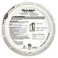 First Alert Hardwired Photoelectric Smoke Detector, Battery Backup ...
