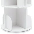 Miumaeov 3 Tier 360° Rotating Bookshelf Stackable Book Shelves Floor ...