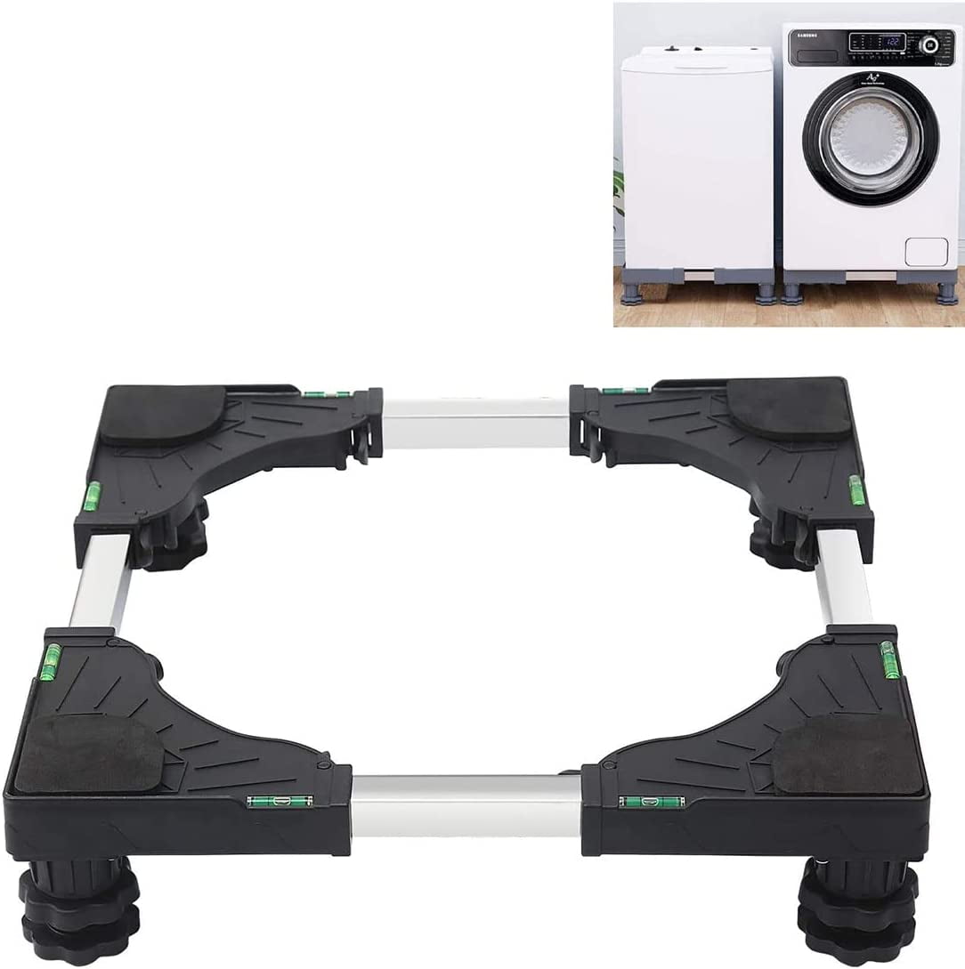 QQUN Adjustable Mini Fridge Stand- Dryer Dorm Refrigerator Washing ...