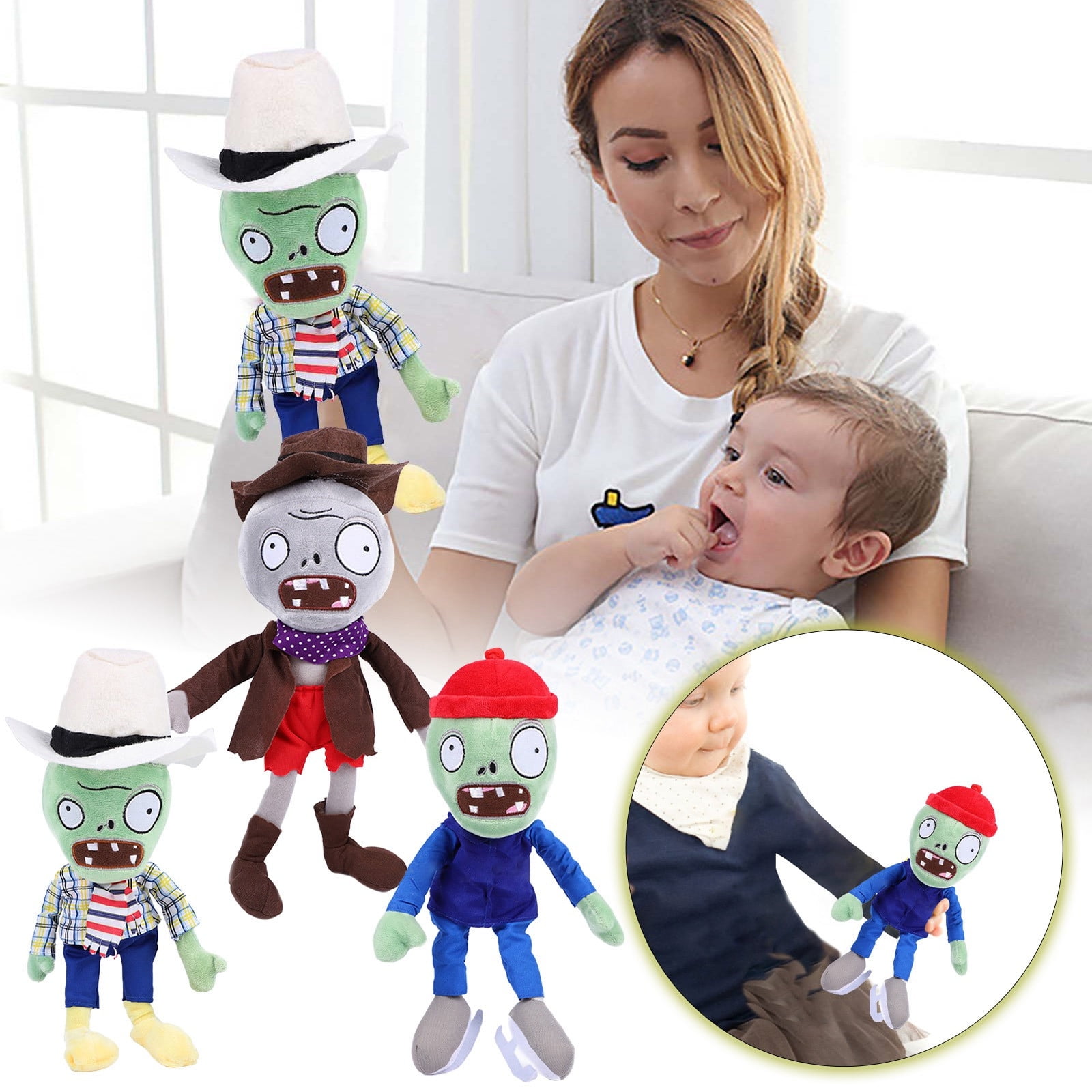 Click here for Uinagy Zombie Plants Plush Toy Doll One Size prices