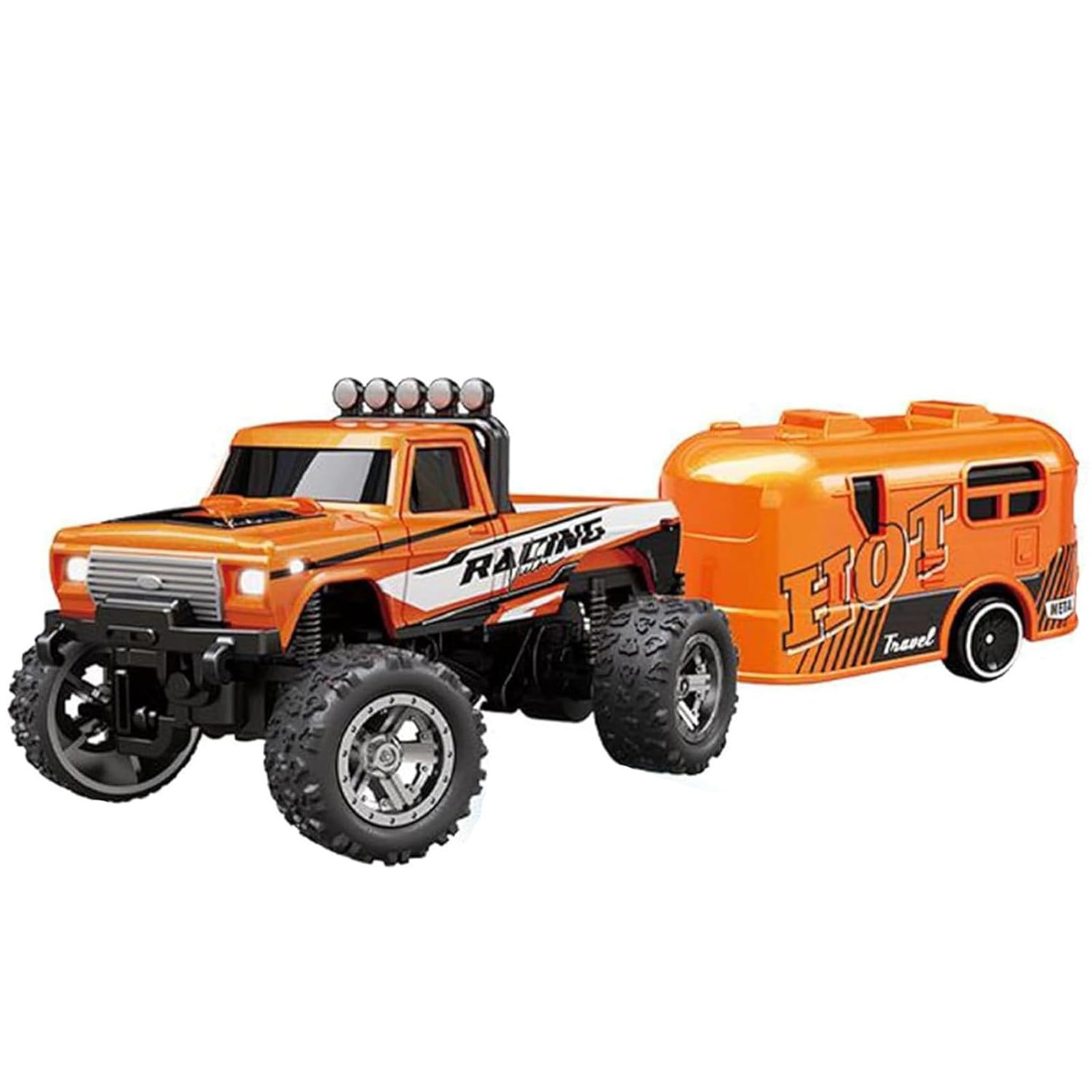 Click here for Lfkerwmg Mini Rc Truck Rc Semi Truck With Trailer... prices
