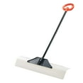 36 Inch Snow Pusher Shovel HDPE Plastic Blade with Metal Edged Strip ...