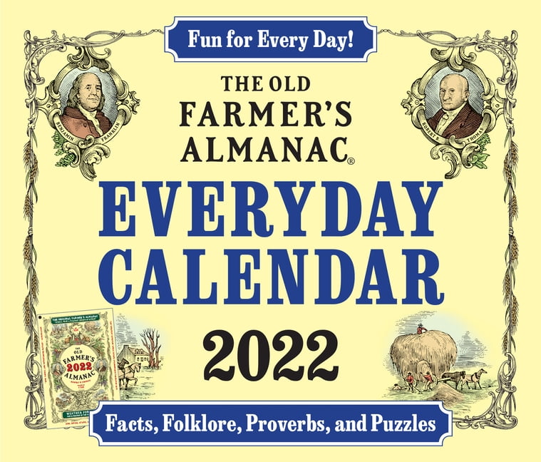 The 2022 Old Farmer's Almanac Everyday Calendar (Calendar) - Walmart.com