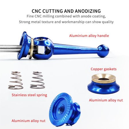 Bicycle Wheel Aluminum Alloy Quick Release practical riding Rod riding ...