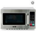 Heavy Duty 1.2 Cu. ft. 1000W Commercial Microwave Oven, Stainless Steel ...
