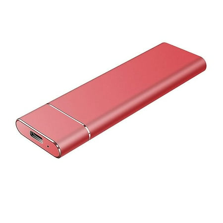Ssd High Speed Mobile Solid State Drive Type-c 3.1(Red,500GB) | Walmart ...