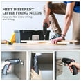 3.6V Cordless Electric Screwdriver Set USB Charging 3Nm Screw Gun with ...