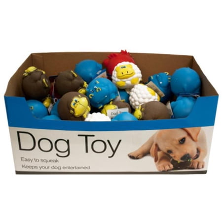 DDI 1880258 Animal Characters Dog Squeak Toys Counter Top Display ...