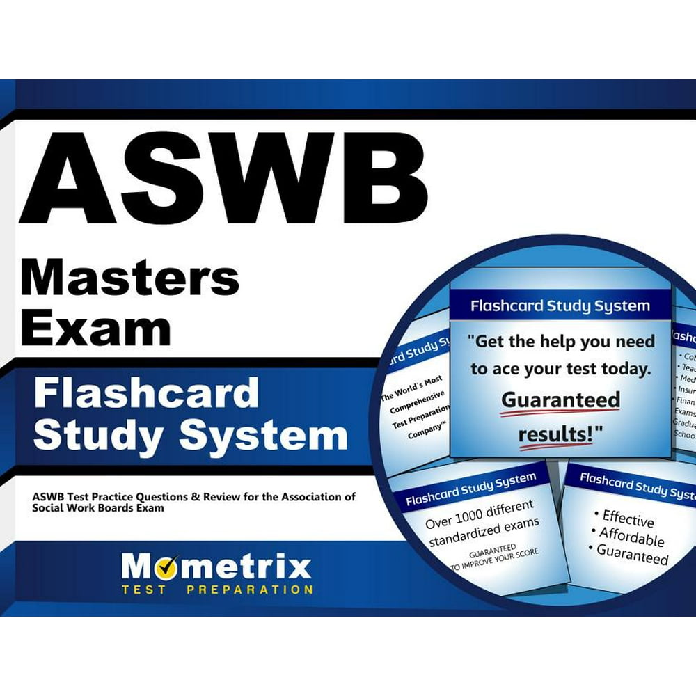 Aswb Masters Exam Flashcard Study System : Aswb Test Practice Questions ...