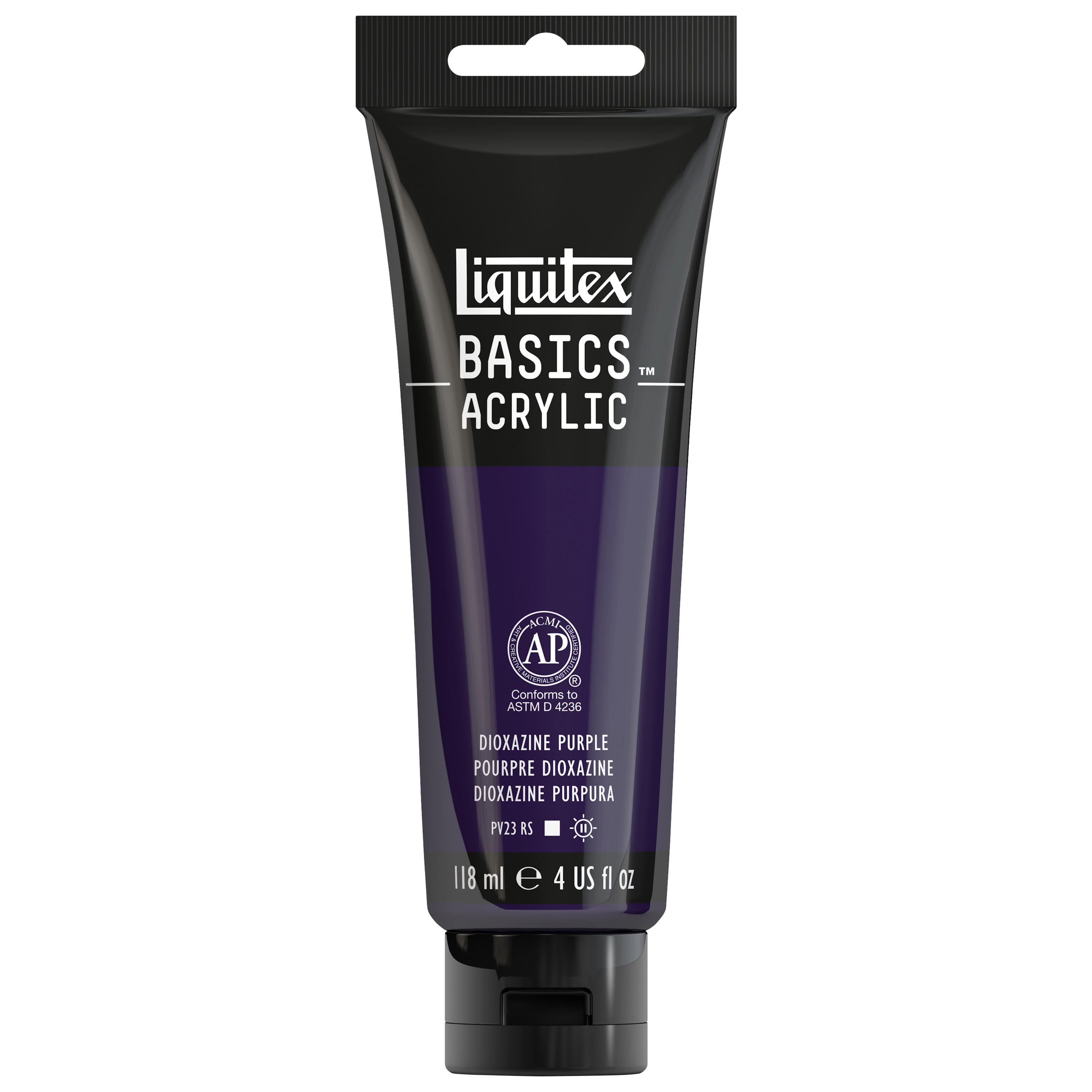 Liquitex BASICS Acrylic Color, 4 oz. Tube, Dioxazine Purple - Walmart.com Liquitex BASICS Acrylic Color, 4 oz. Tube, Dioxazine Purple - Walmart.com