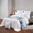 Abstract Octopus Bed Runner Twin Size Vintage Green Octopus Touches ...