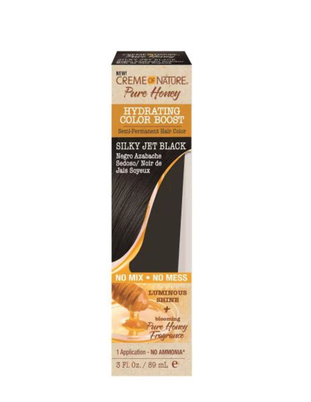 Creme of Nature Pure Honey Hydrating Color Boost Semi Permanent Hair ...