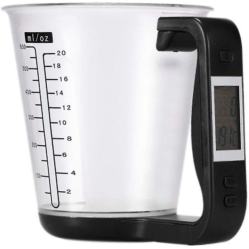 Báscula electrónica Báscula de cocina con taza medidora electrónica ...