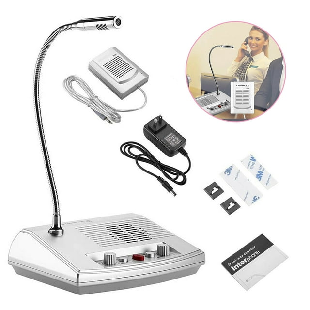 CJC Intercom Dual-Way System, Dual-Way Intercommunication Microphone ...