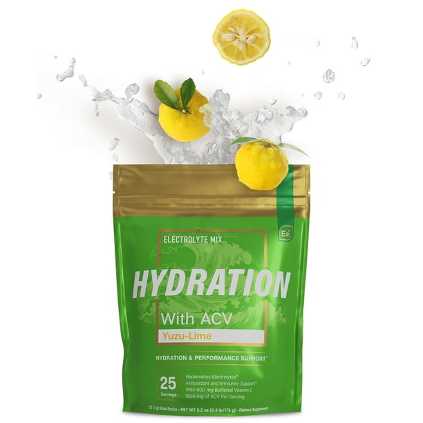 Essential elements Hydration Yuzu Lime Flavor | Electrolyte Supplement ...